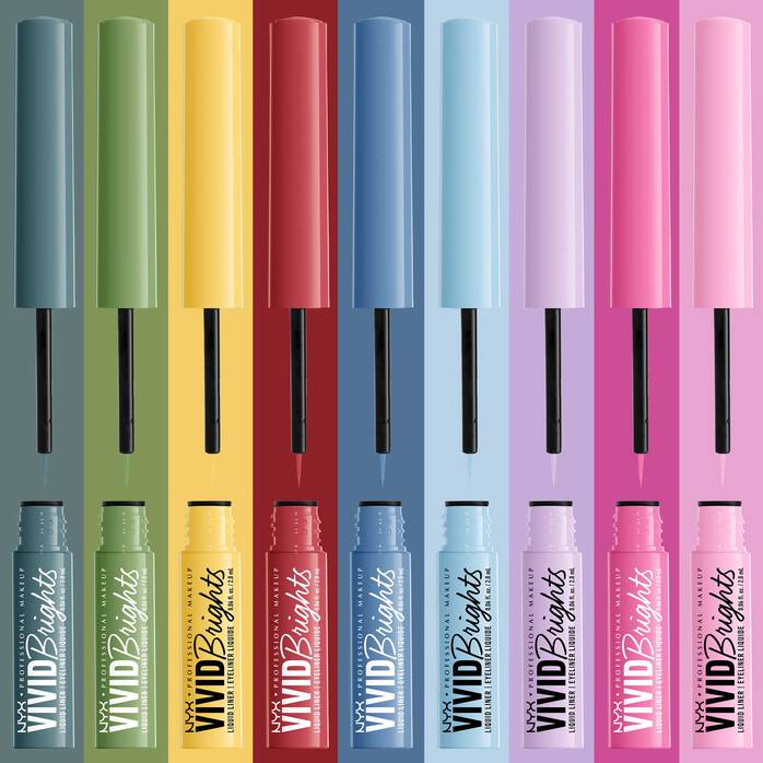 DELINEADOR VIVID BRIGHT LIQUID LINER | NYX Professional Makeup